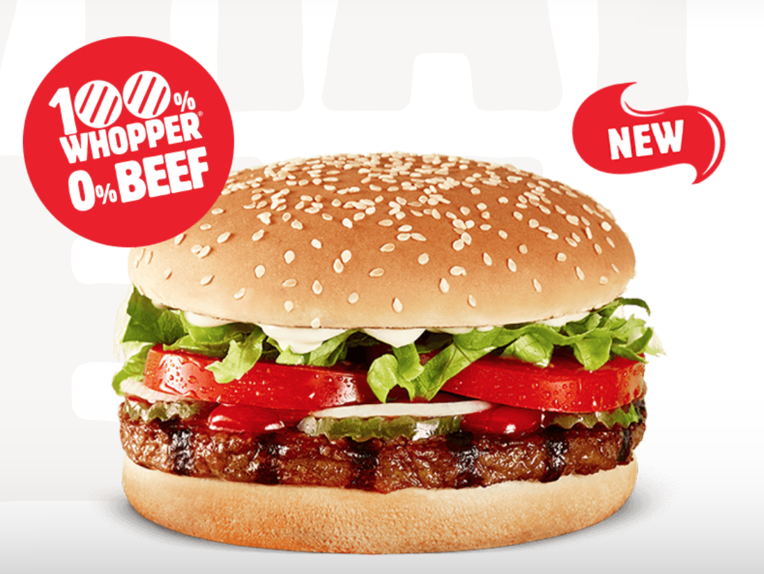 Rebel Whopper from Hungry Jacks - Let's Go Vegan Australia