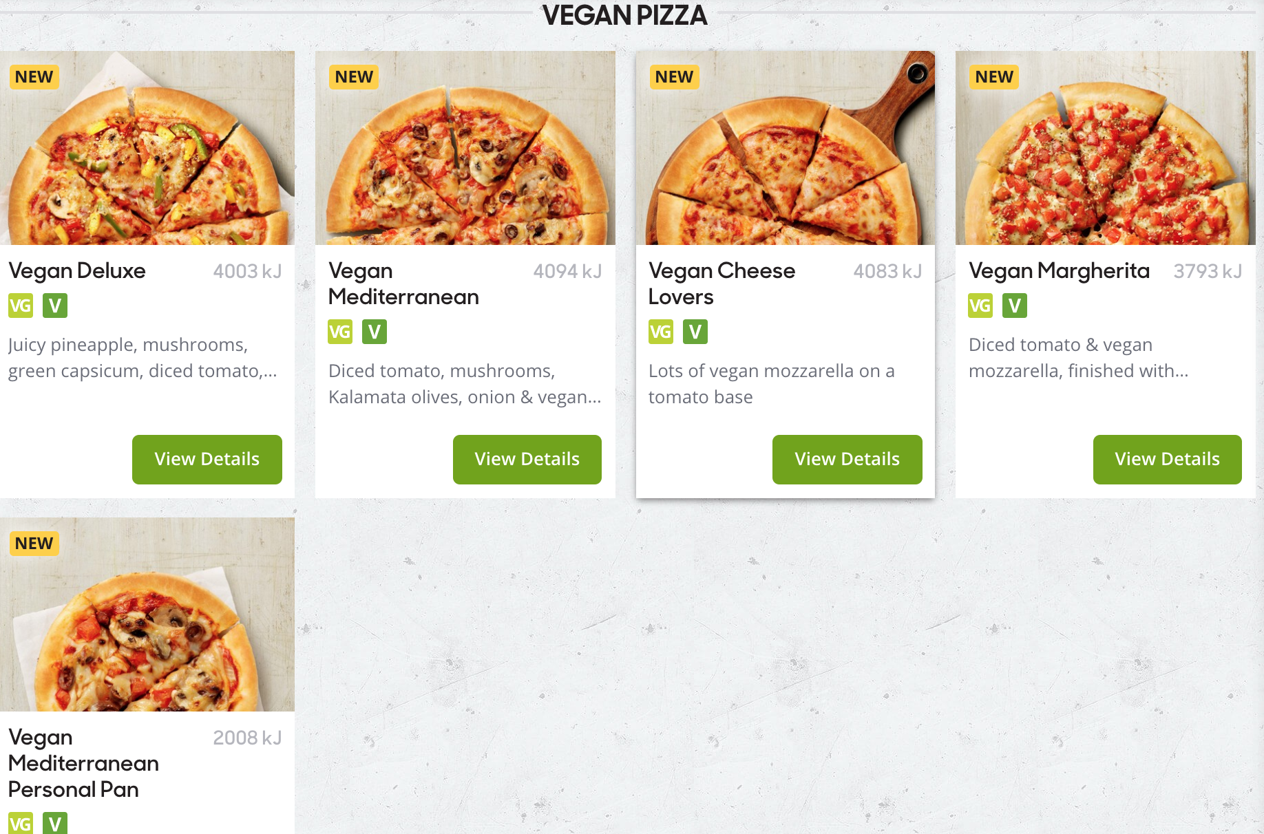 Pizza Hut Add Vegan To The Menu Let S Go Vegan Australia