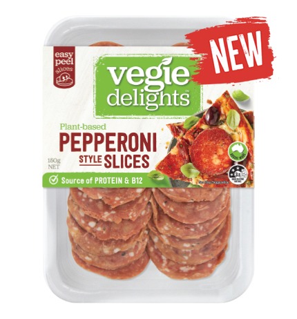 Vegie Delights new plant-based Pepperoni is here - Let's Go Vegan Australia