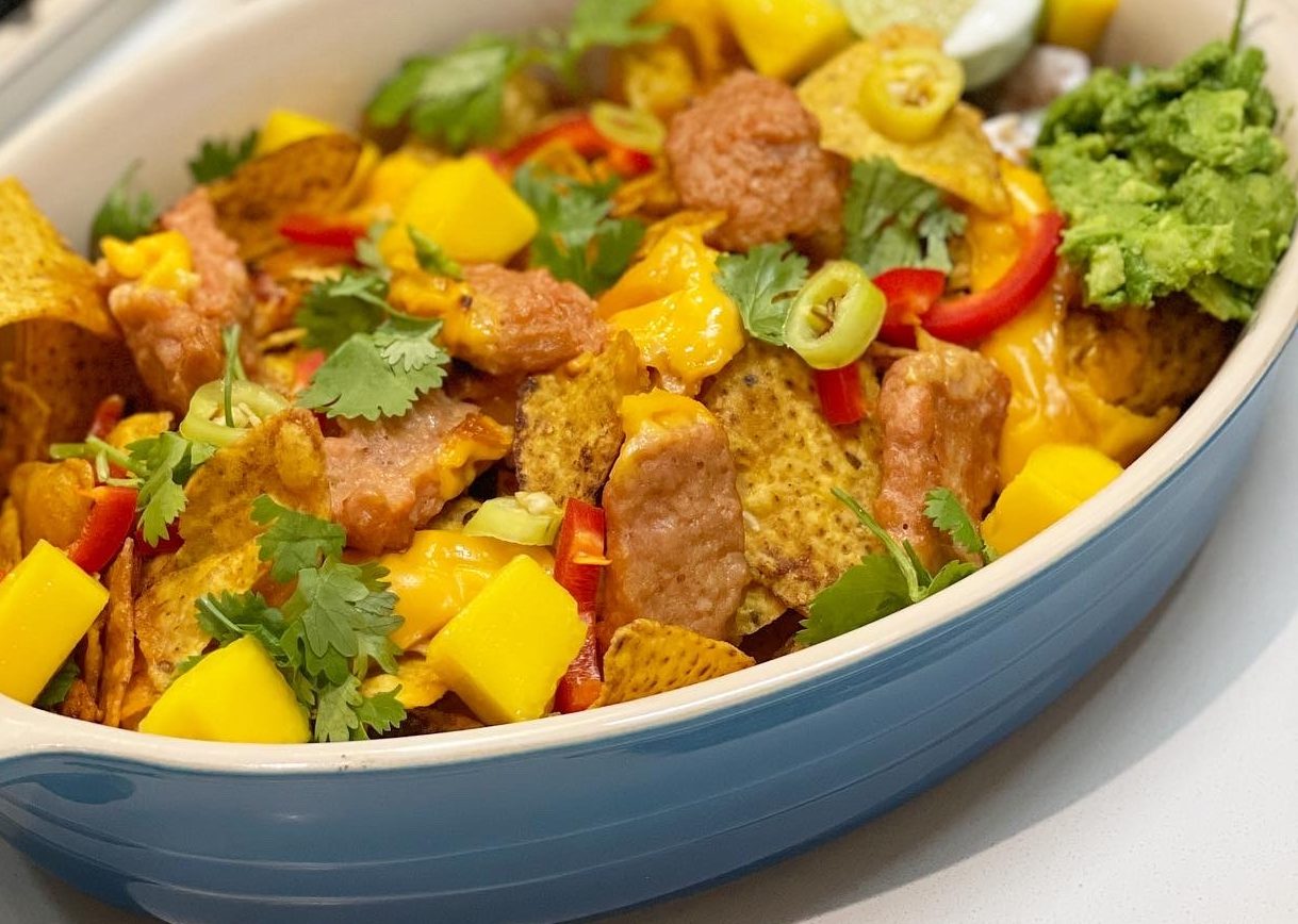 Nachos with Mango Salsa -Recipes -Let's Go Vegan