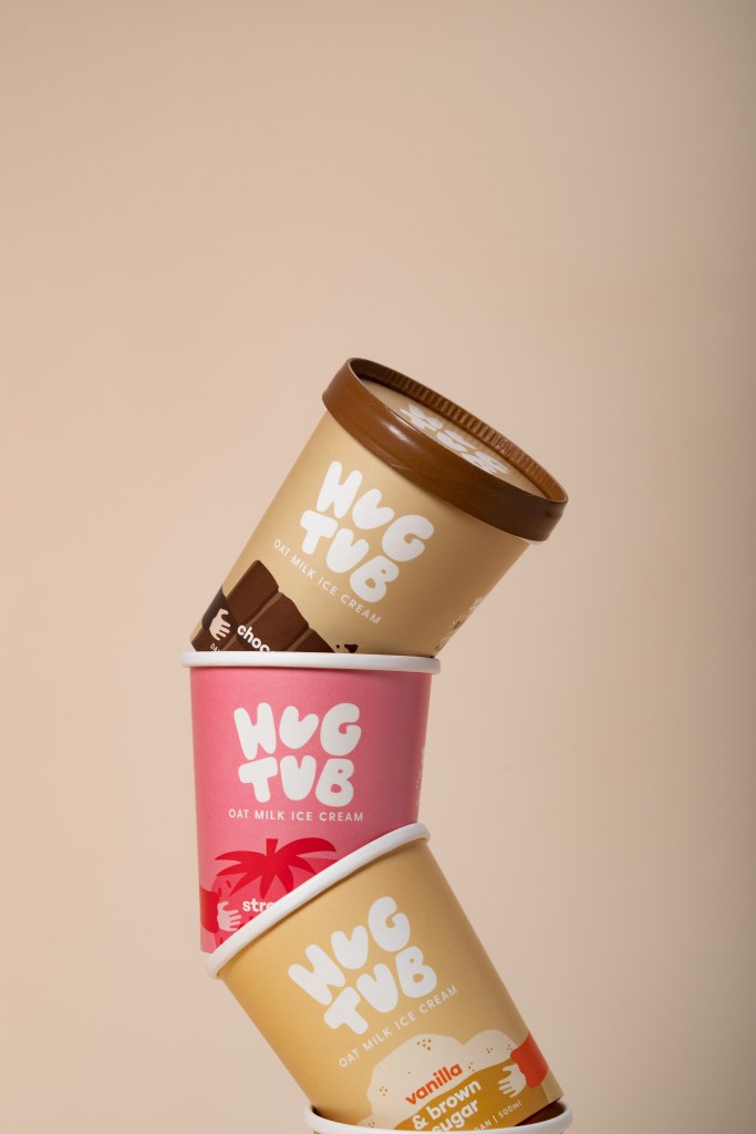 Hug Tub Vegan Ice Cream launches in Australia - Let's Go Vegan!